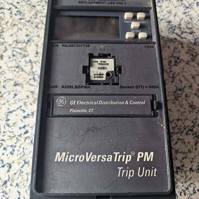 维修GE MicroVersaTrip PM，脱扣单议价