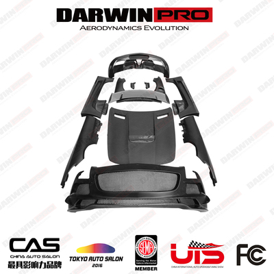 DarwinPRO 奔驰SLS AMG W197改装包围Blackseries前杠后杠机盖