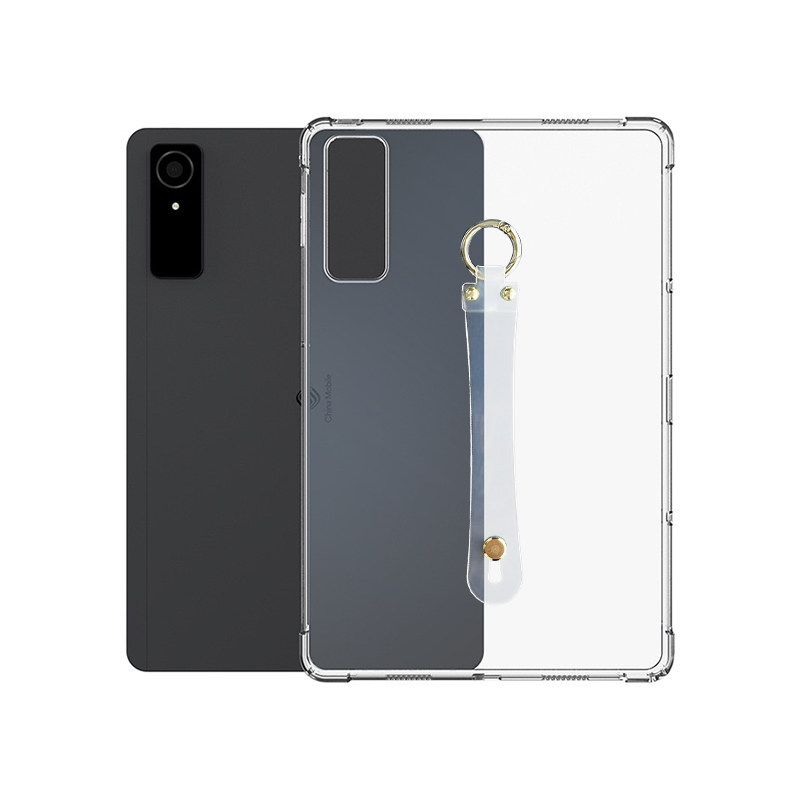 适用中国移动颖联智信YL009手持保护壳11英寸中国移动ECPad01气囊防摔软壳 颖联智信YL009手持壳轻薄简约透明