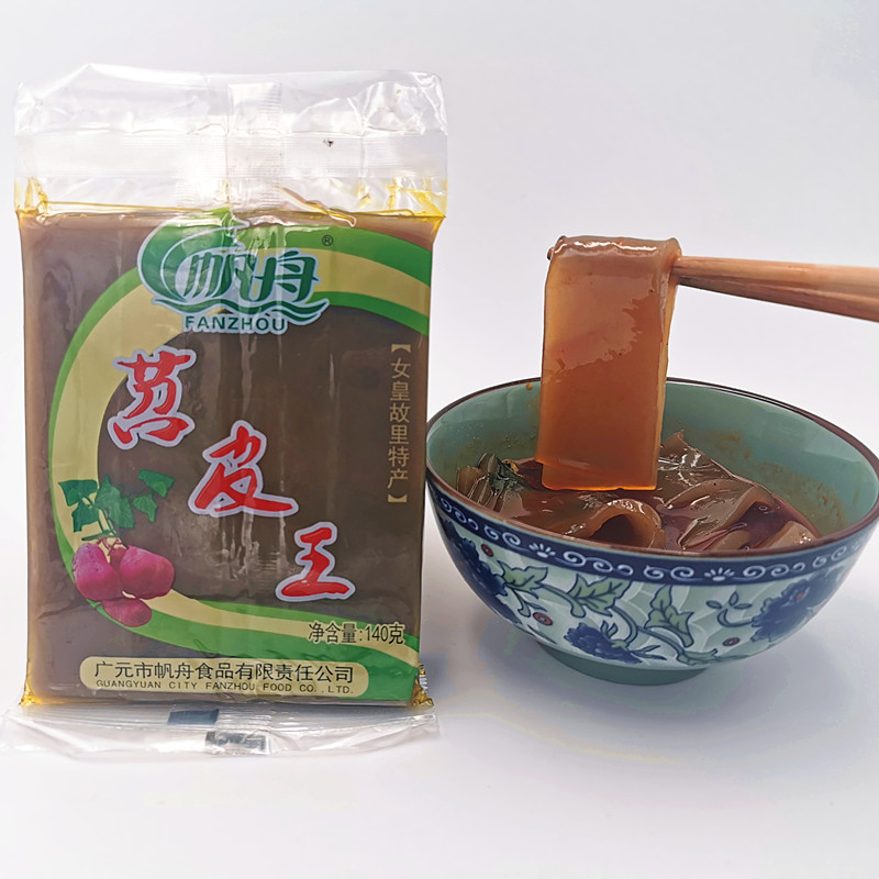 四川广元特产苕皮140g火锅粉条苕粉爽滑火锅食材苕皮拍30袋包邮_虎窝淘
