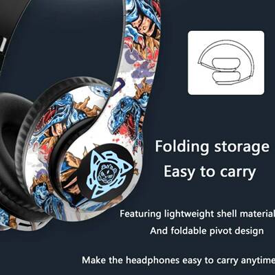 Wireless Bluetooth Headsets Headphone Wearable Earphones