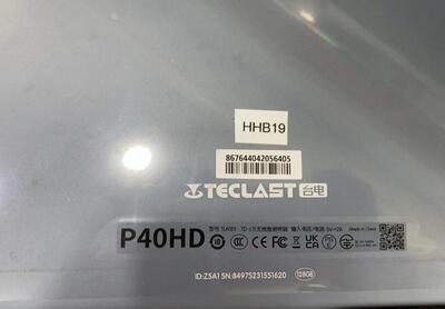适用于台电 P40HD屏幕总成 TLA001触摸屏 液晶屏盖板内外屏幕