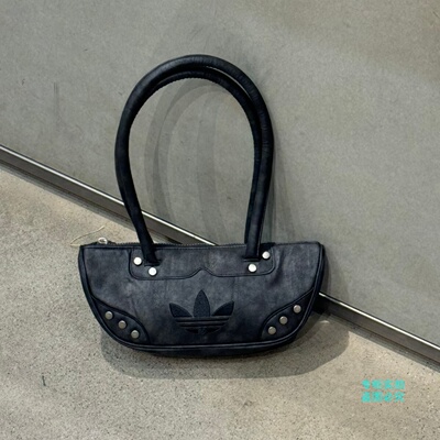 Adidas三叶草26年秋季新款女款实用保龄球包单肩包腋下包KS9292