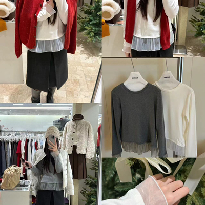 CAMELLIA山茶-简约百搭休闲时尚小衫10511