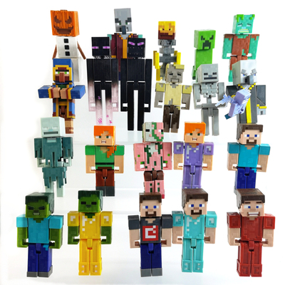 我的世界人偶公仔模型玩具