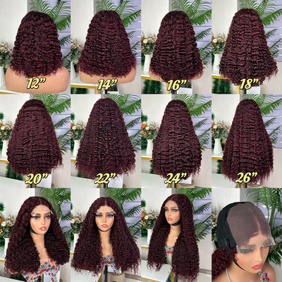 欧美热销时尚假发头套Burmese curly lace wig 真人发蕾丝缅甸卷