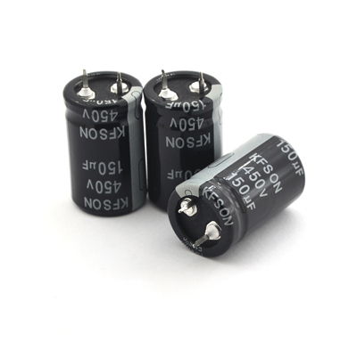 全新牛角铝电解电容器450v150uf 470uf220uf450v原装现货足容量