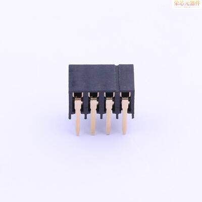 A2005HWR-2x4P原装「排母 间距2.00mm 8Pins(2