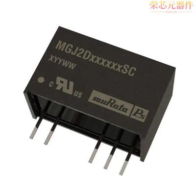 MGJ2D151505SC原装「DC DC CONVERTER 15V -5V 2W」正品