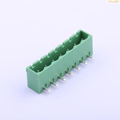WJ2EDGRC-5.08-7P原装「5.08mm 排数:1 每排P数:7 弯针」正品