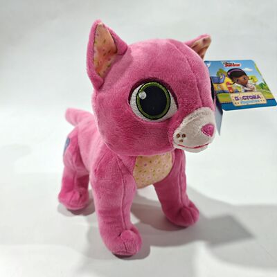 玩具小医生粉色猫咪毛绒玩具公仔