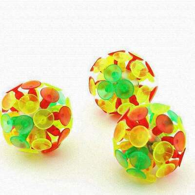 -glow sticky ball / sucker ball / sucker ball / luminous ba