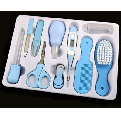 1 set newborn baby kids nail hair health care glass thermome