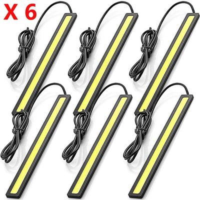 6 pieces Super Bright 17cm LED COB Fog Daytime Running Light