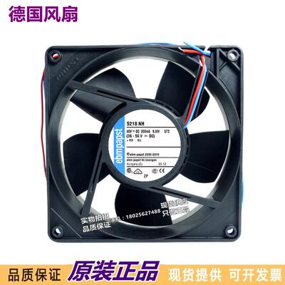 进口风机全新风机5218NH 12738 48V 9.6W 12.7厘米高端散热风扇