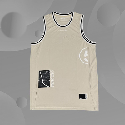 李宁正品19夏季男子篮球运动圆领系列宽松无袖针织背心AVSP019