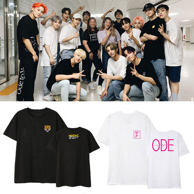 潮流SEVENTEEN周边T恤WORLD TOUR ODE TO YOU演唱会同款打歌衣服
