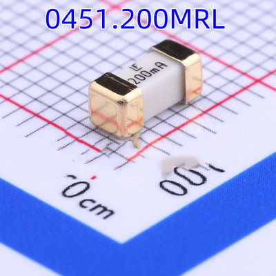 0451.200MRL 贴片一次性保险丝 慢断 1808 200mA 125V 全新力特
