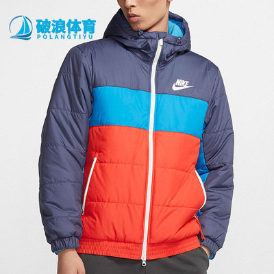 耐克男子时尚运动棉服