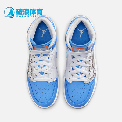 耐克中帮耐磨透气运动鞋篮球鞋
