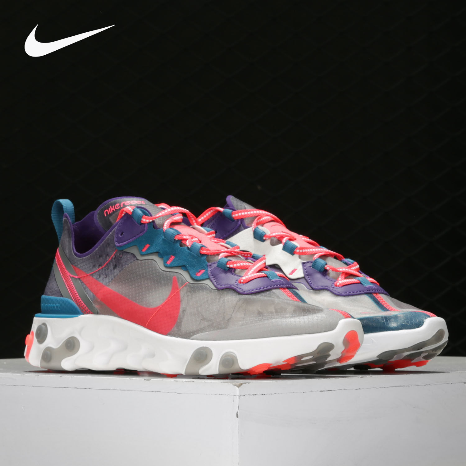 Nike/耐克正品 REACT ELEMENT 87 男子缓震透气运动休闲鞋 CJ6897