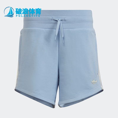 阿迪达斯大童运动短裤