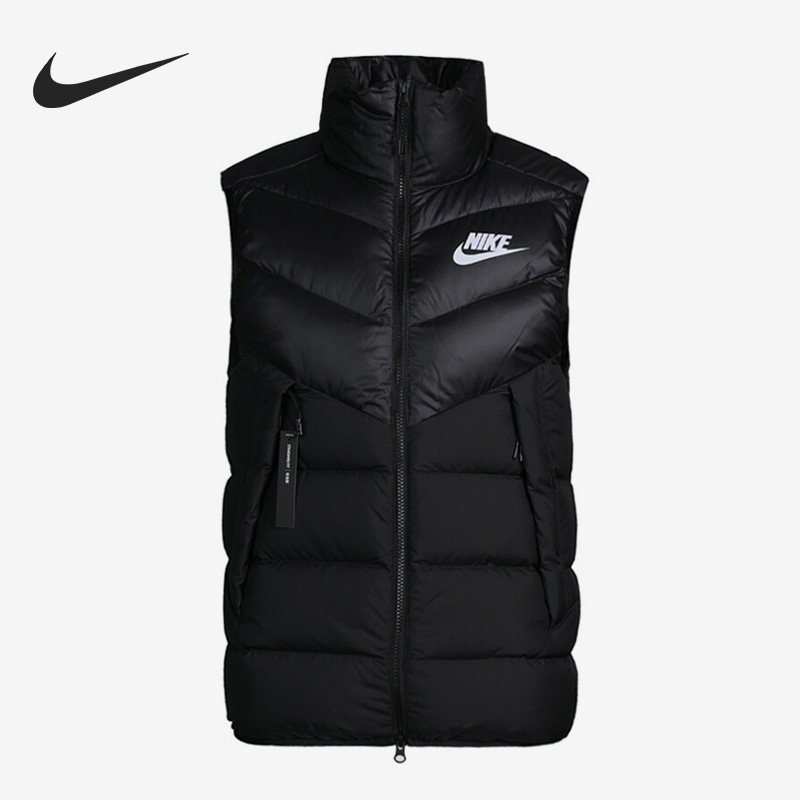 Nike/耐克正品冬季新款立领男子运动保暖羽绒马甲DV0757-010