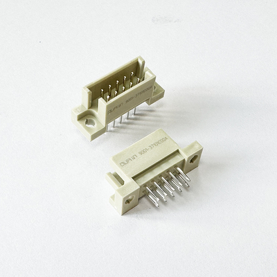 欧式插座 DIN 9001-37101C00A 210 2*5P 10P 公头直针 2.54间距