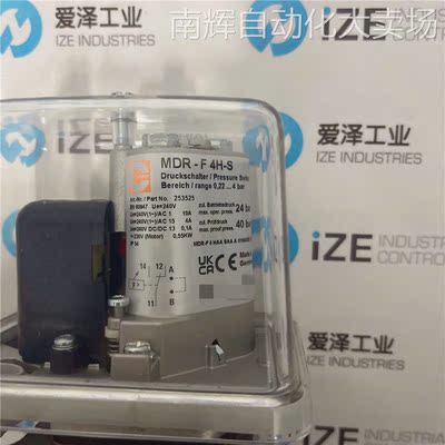 CONDOR压力开关MDR-F 4H-S 253525原装