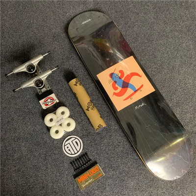 美国进口nomad组装8.0钛合金滑板