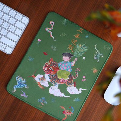 一二山皇小小原创五毒退散鼠标垫