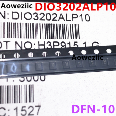 DIO3202ALP10 DFN-10 丝印5NGF USB开关IC USB 2.0高速和音频开关