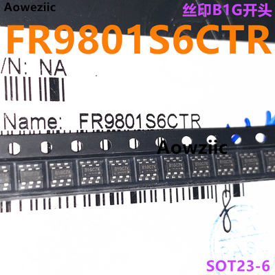 10个 FR9801S6CTR 丝印 B1G 开头 SOT23-6 DC/DC降压转换IC芯片