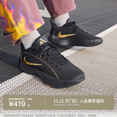 Nike耐克字母哥户外男实战篮球鞋