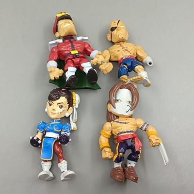 现货正版 Loyal Subjects 街头霸王 可动模型人偶 散货