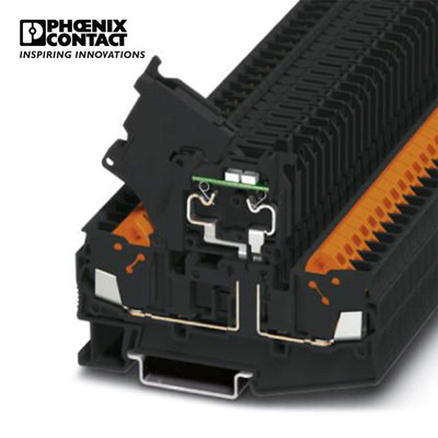 菲尼克斯保险丝黑色端子