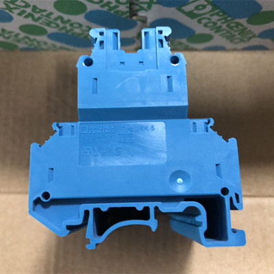 菲尼克斯 螺钉连接组合式双层接线端子 UKK 5 BU 2774091 蓝色