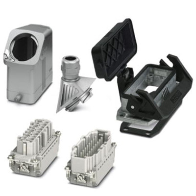 插拔式连接器组套 - HC-EVO-B16PT-BWSC-HH-M25ELC-AL - 1411492