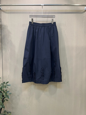 瑞瑞欧货2026年春季新款时尚百搭显瘦下摆木耳半裙9831