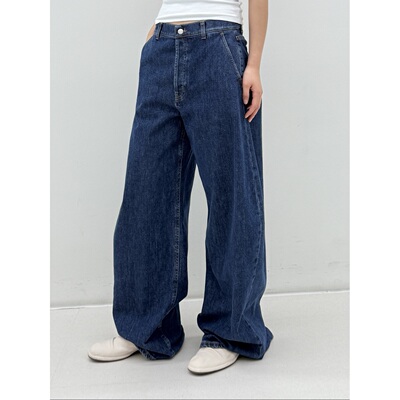 DONDUPDO26SS-W牛仔裤DP854-DSE340D-MC宽松阔腿垂感拖地牛仔潮牌