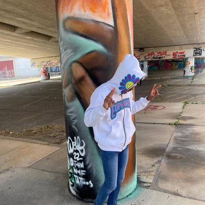 American streetwear oversize Y2K hoodie印花全脸长拉链帽衫男