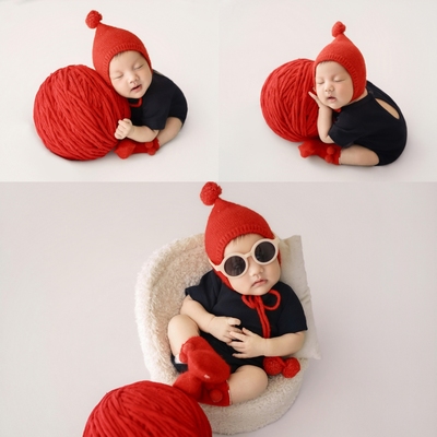 新生儿拍照服装婴儿小精灵造型