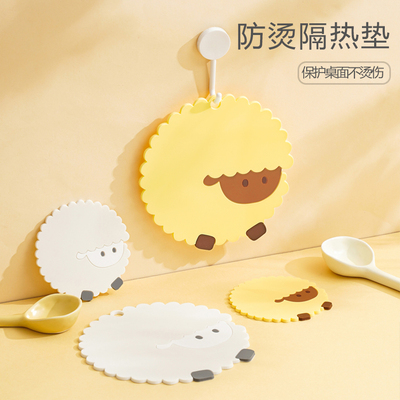 卡通隔热垫子家用防水餐桌杯垫