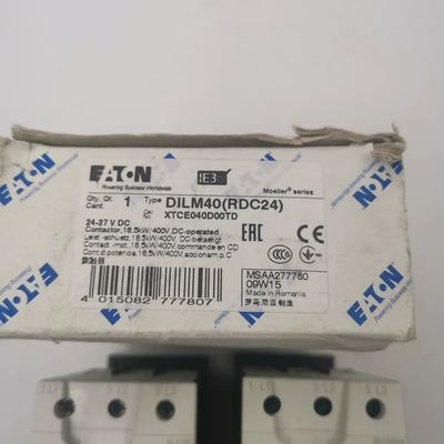 议价EATON DILM40(RDC24) XTCE040DC/D接触器 无包装
