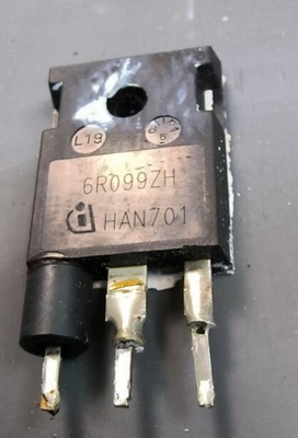 6R099ZH 新能源充电机MOS场效应三极管 进口拆机测量好