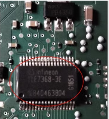 TLE7368-3E 汽车电脑板电源IC芯片模块 进口现货直拍