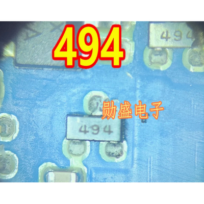 494 FMMT494TA 汽车电脑板NPN双极性晶体三极管SOT-23-3脚