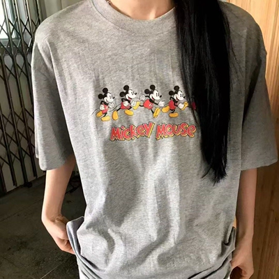 短袖洋气韩国代购卡通印花T恤女
