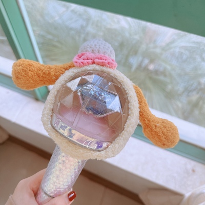 克拉棒保护套手工编织饼饼可爱