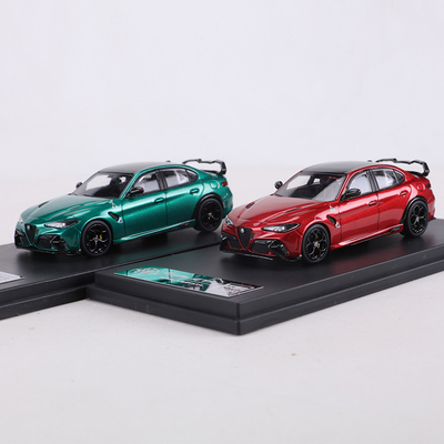 MOTOR GALLERY 1:64阿尔法罗密欧Giulia朱丽叶GTAm仿真汽车模型
